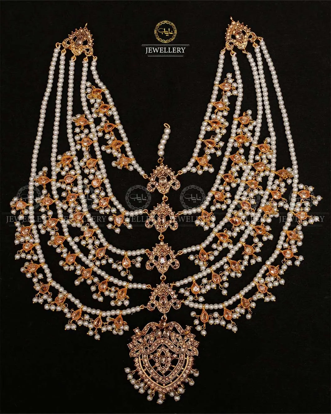 Matha Patti Design For Bridal & Mehndi Function – Nayab Jewellery